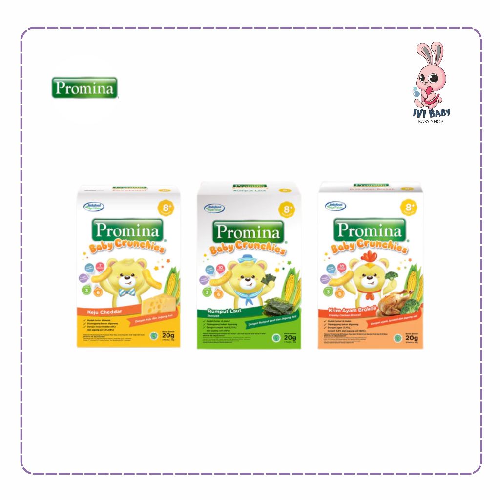 Jual Promina Baby Crunchies | Snack MPASI 8+ | Shopee Indonesia