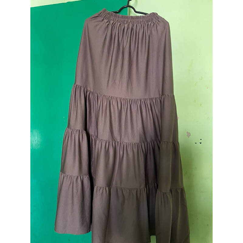 Jual preloved rok susun / rok rempel | Shopee Indonesia