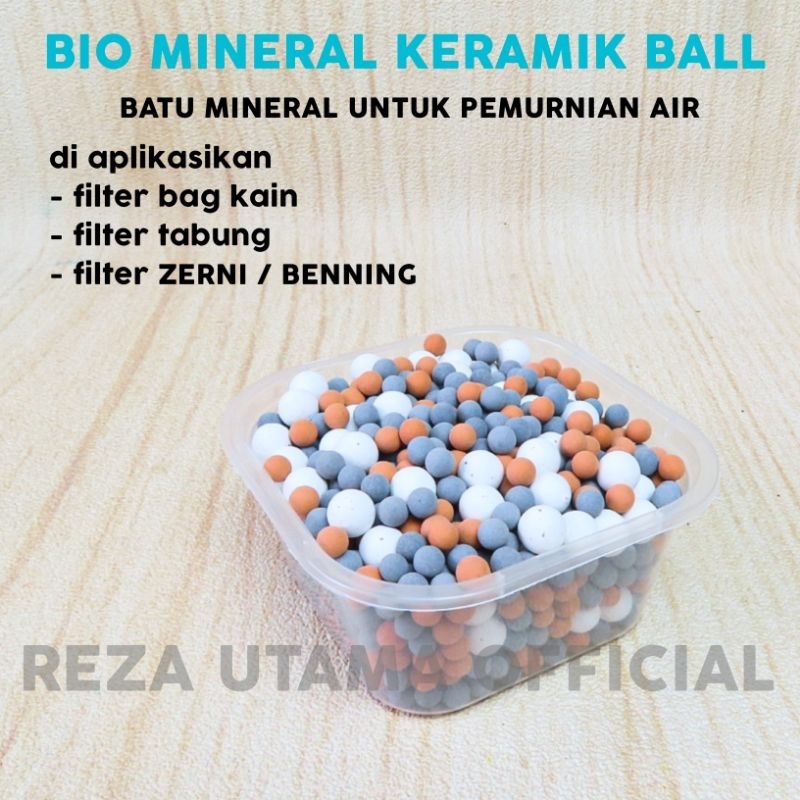 Jual bio mineral water pemurni air untuk isian filter penjernih air ...