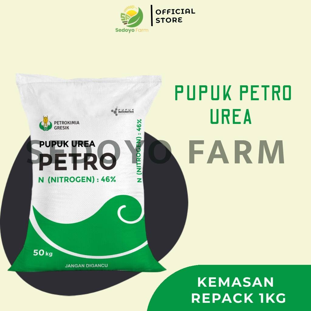 Jual PUPUK UREA PETROKIMIA NON SUBSIDI KEMASAN REPACK 1KG | Shopee ...