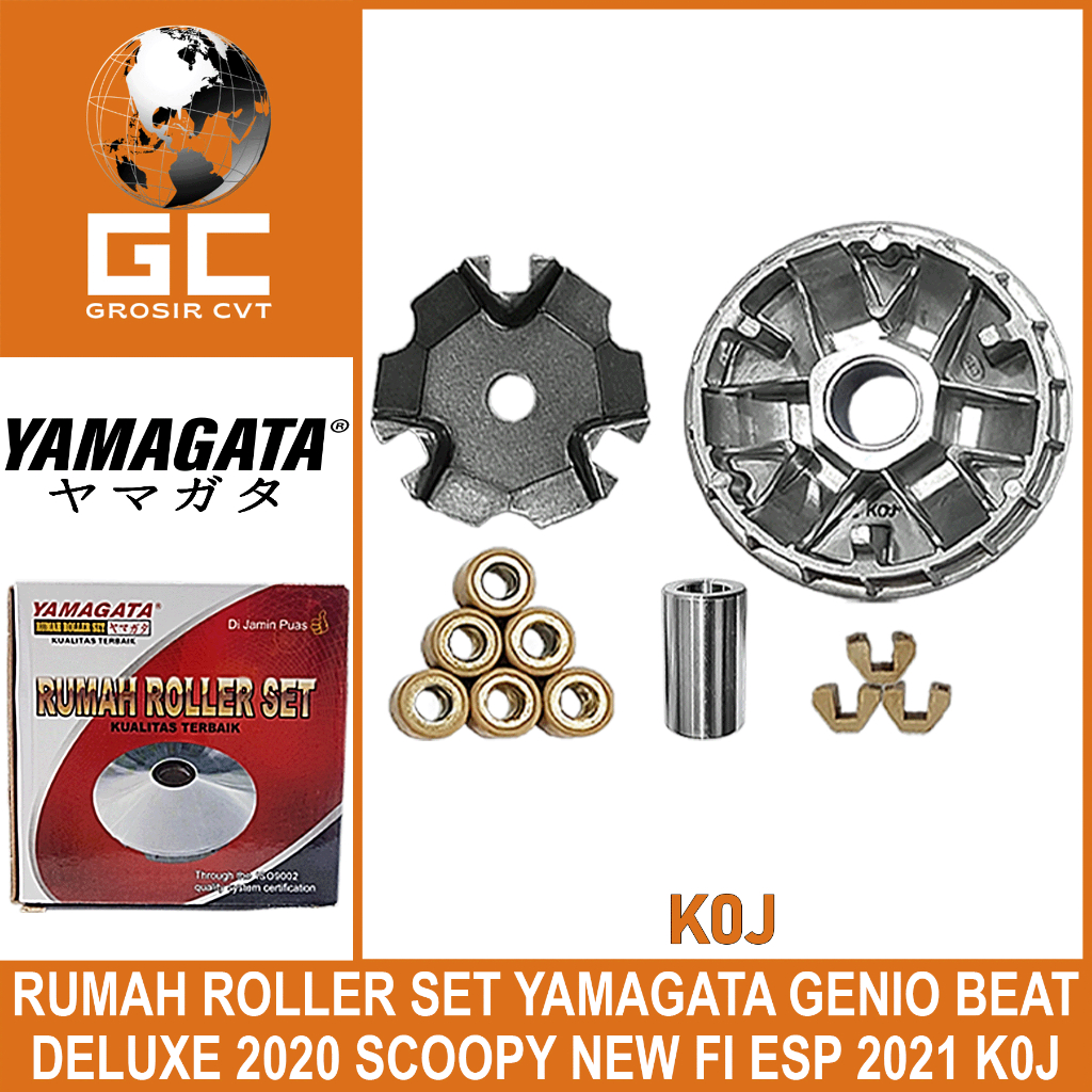 Jual Rumah Roller Set Honda Genio Beat New Deluxe 2020 Scoopy New Fi Esp 2021 K0J KOJ Yamagata ...