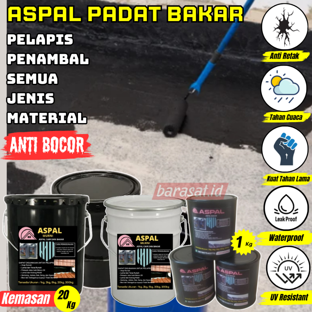 Jual Penambal Besi dan sebagainya supaya tidak berkarat Aspal Padat ...