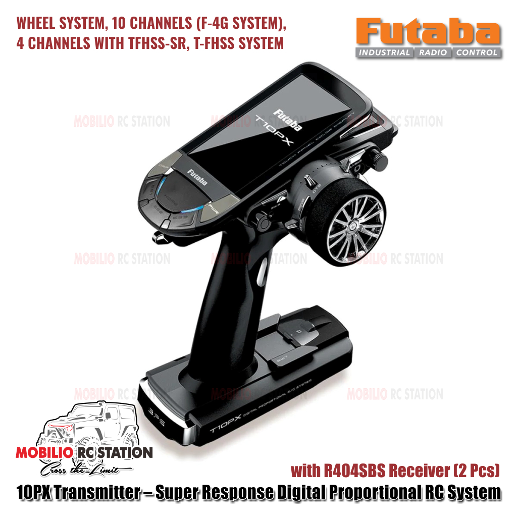 Jual Futaba 10PX Transmitter Super Response Digital Proportional RC ...