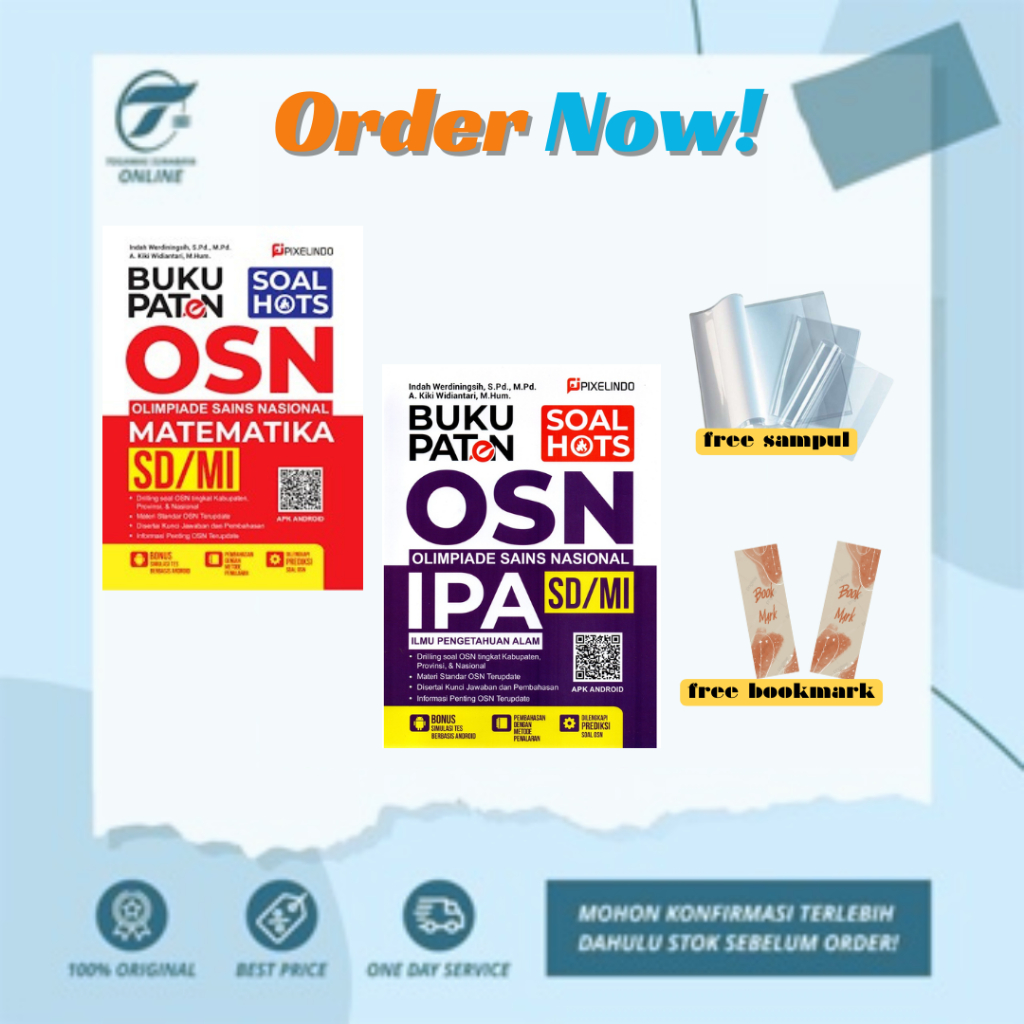 Jual BUKU PATEN OLIMPIADE SAINS NASIONAL OSN IPA//OSN MATEMATIKA SD | Shopee Indonesia