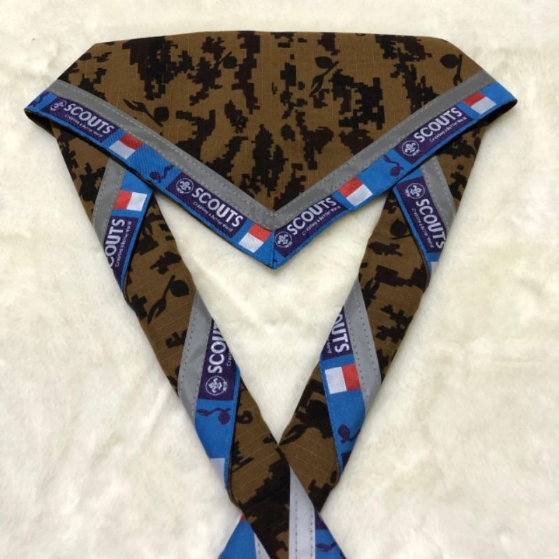 Jual scraf Pramuka | scraf loreng Pramuka | scraf loreng Lis Scout ...