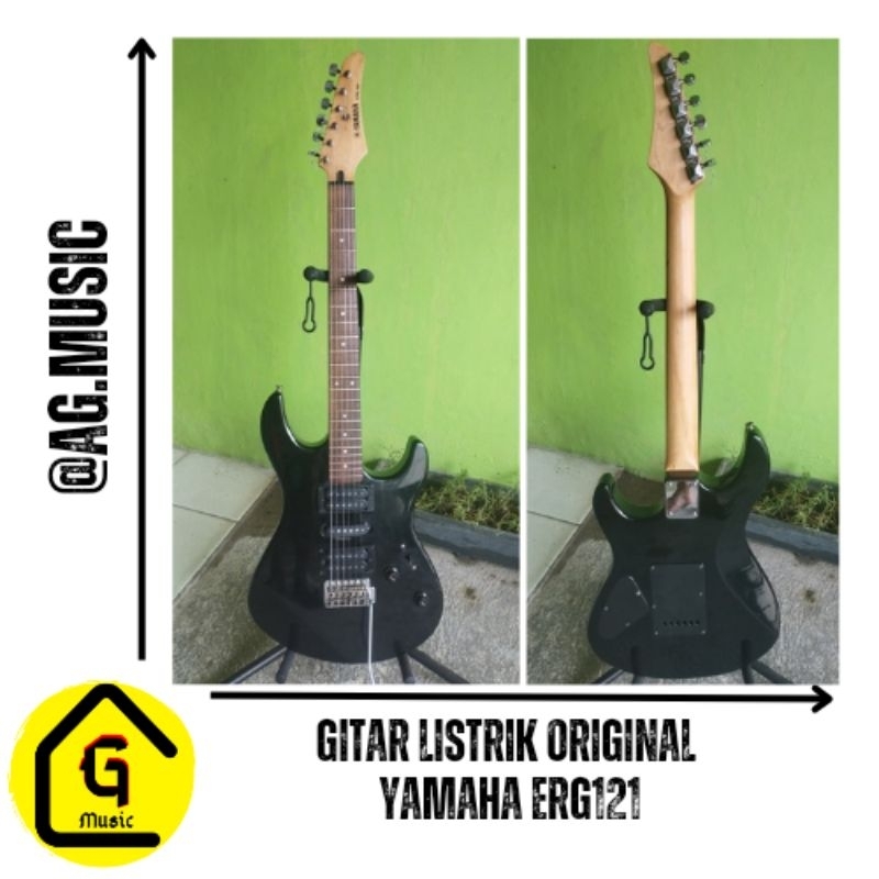 Jual GITAR LISTRIK / ELEKTRIK ORIGINAL YAMAHA ERG 121 SECOND ( BUKAN ...