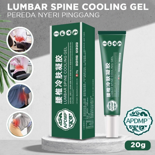 Jual APDMP Lumbar Spine Cooling Gel 20g Krim Pereda Nyeri Sakit Tulang APGAR Lutut Punggung ...