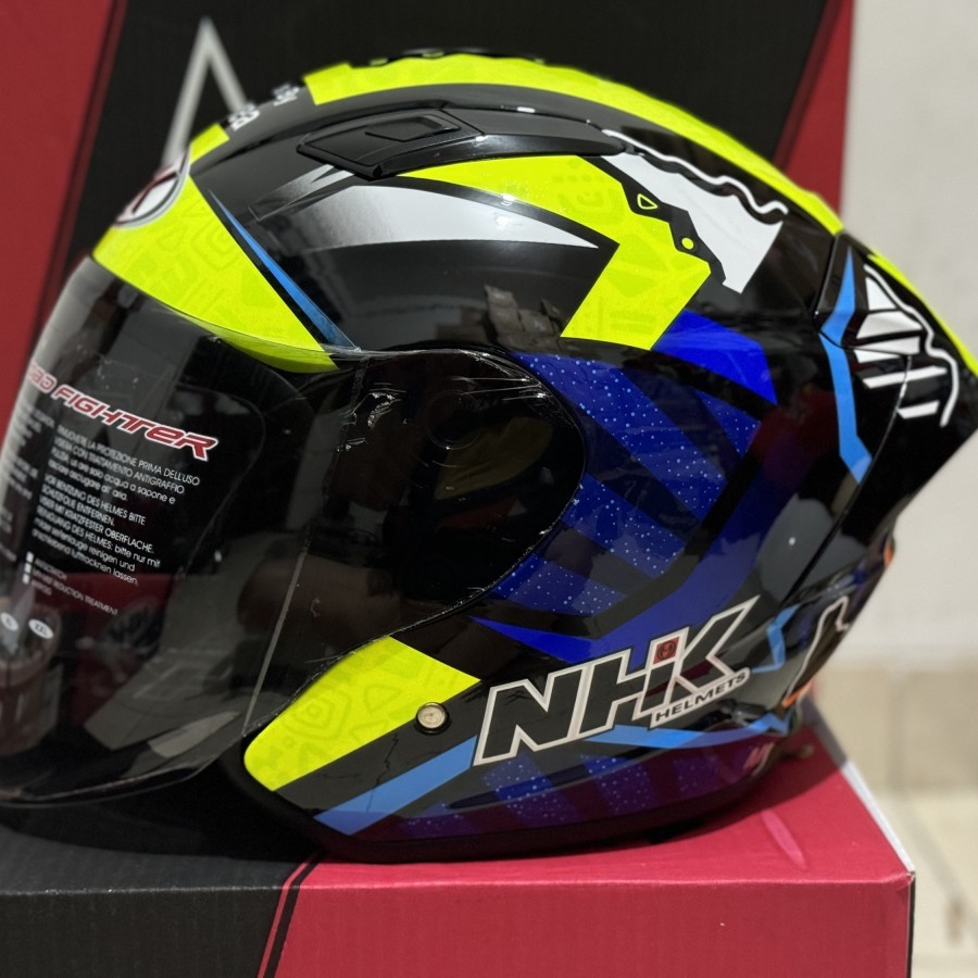 Jual NHK R1 ELITE - RIDER REPLIKA ROBERT - SINGLE VISOR | Shopee Indonesia