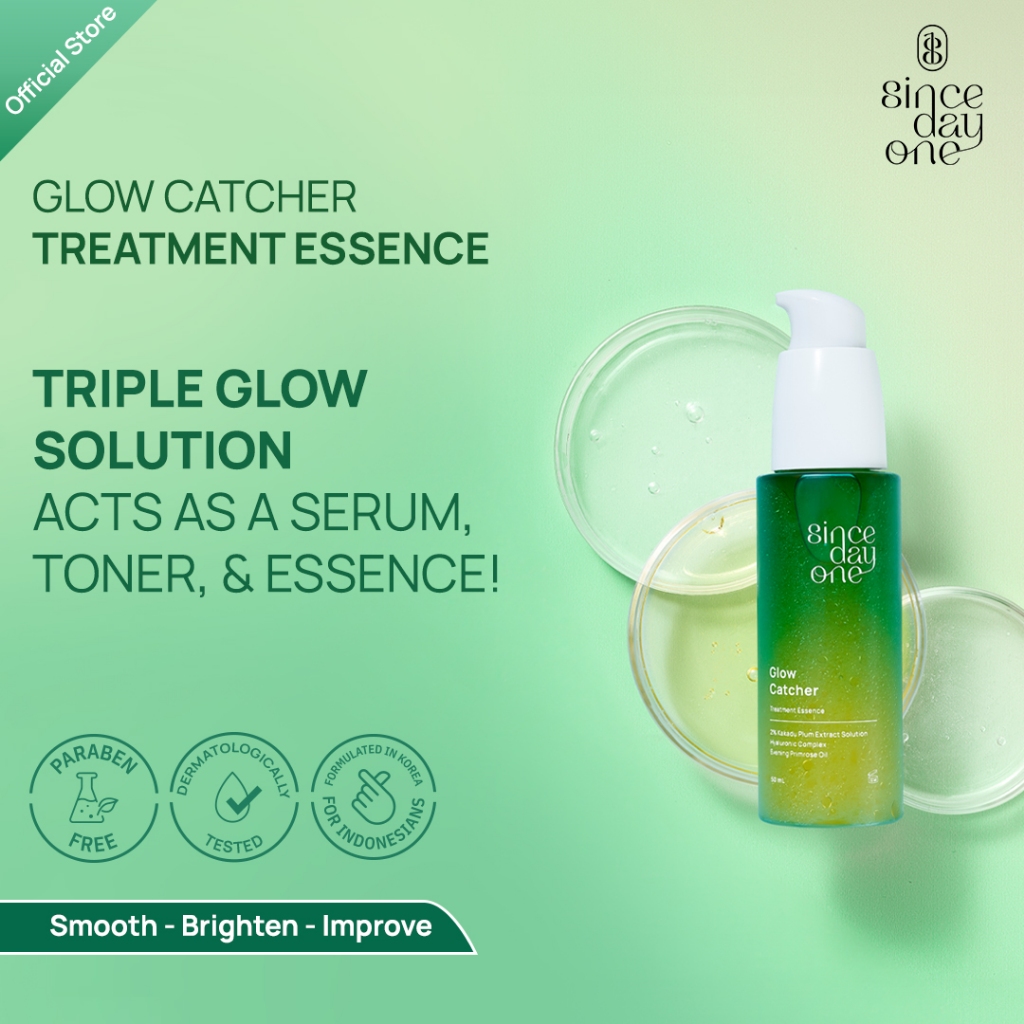 Jual Since Day One - Glow Catcher Treatment Essence | Shopee Indonesia