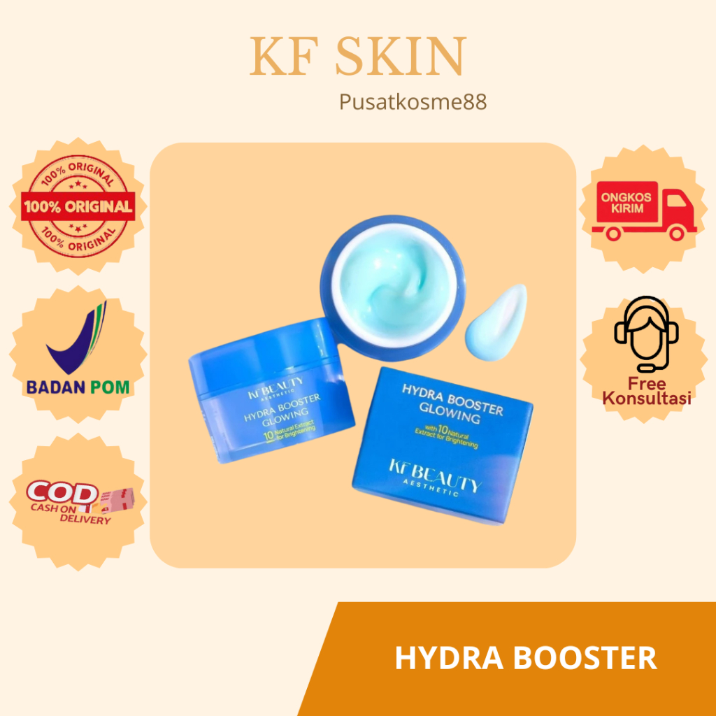 Jual HYDRA BOOSTER GLOWING KF BEAUTY | Shopee Indonesia