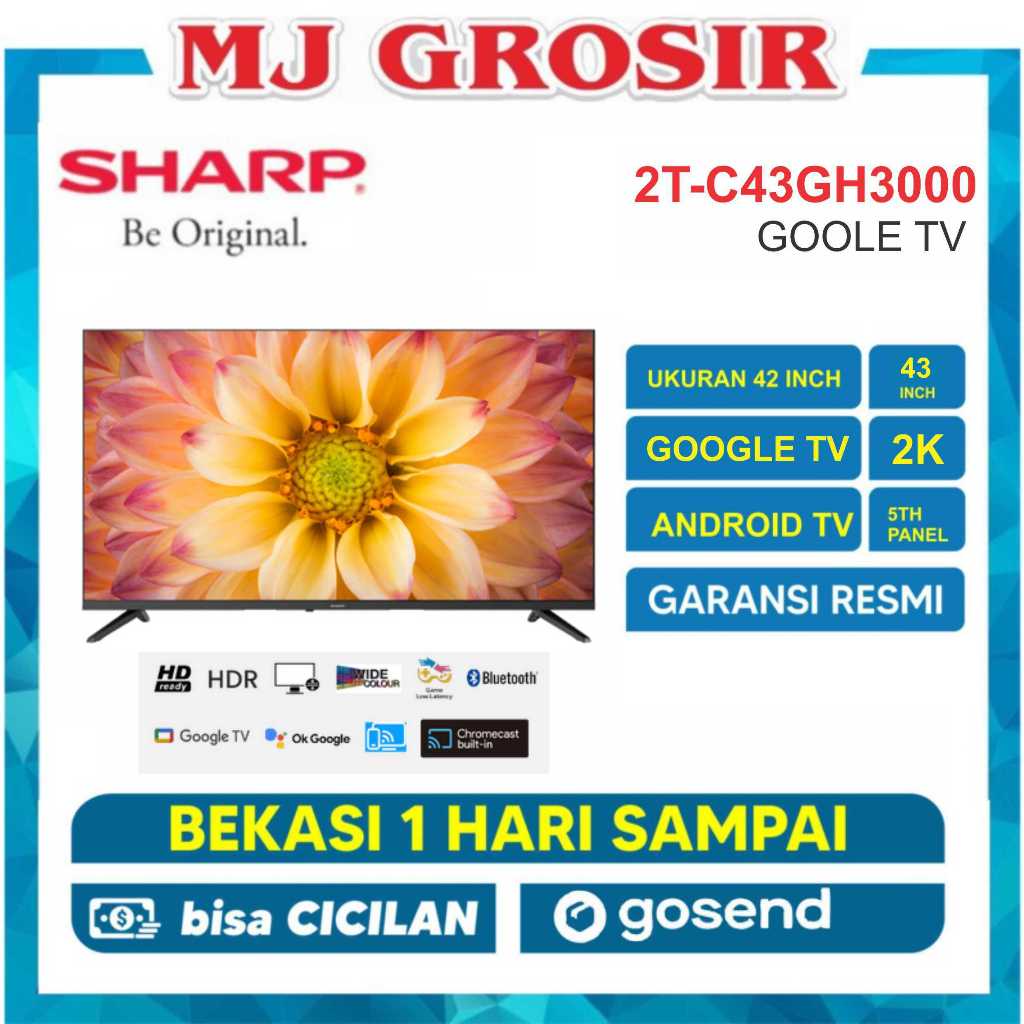 Jual PROMO LED TV SHARP 42" 42EG / 43GH3000 HDMI ANDROID TV | Shopee ...