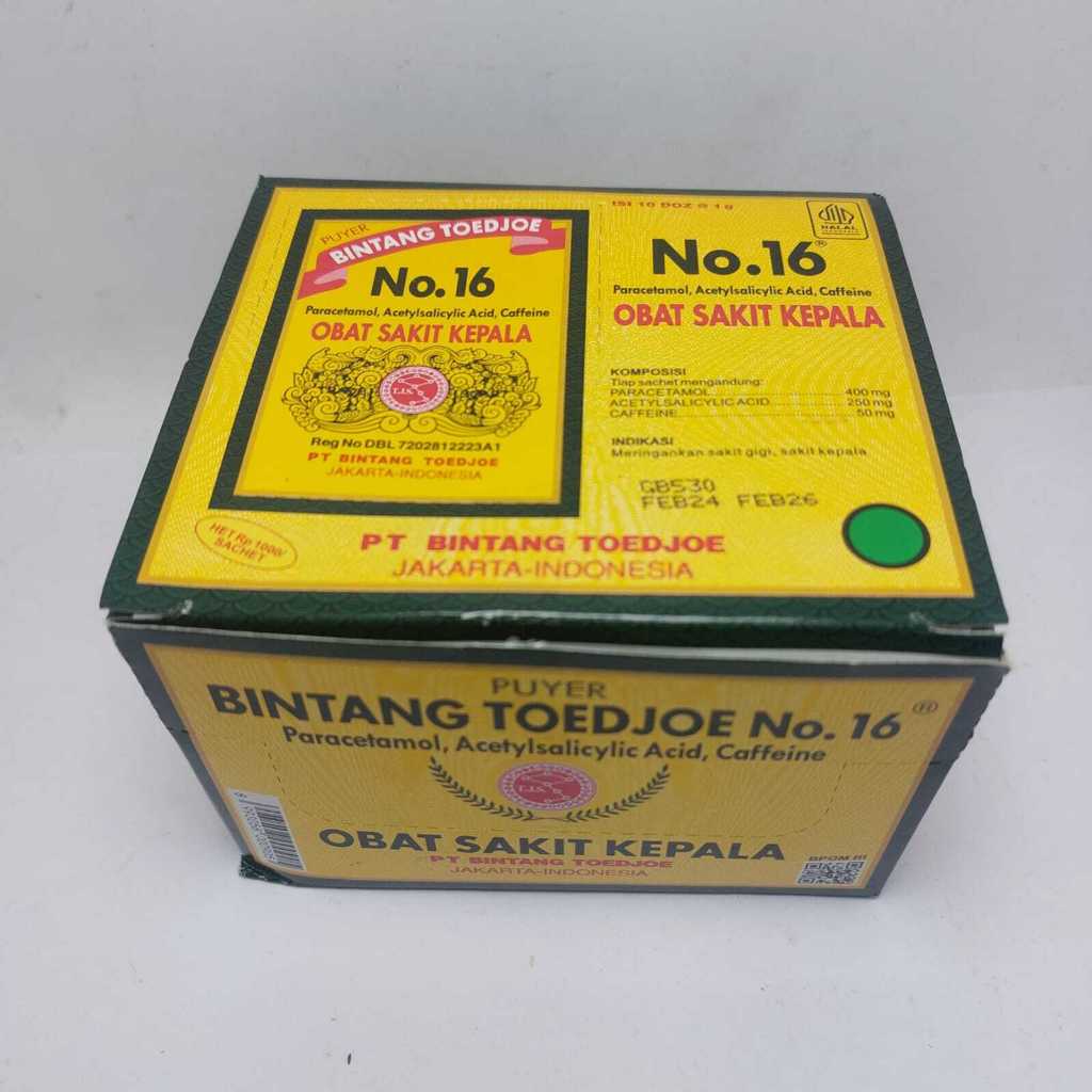 Jual Puyer Bintang Toedjoe no.16 (isi 10 Lusin) | Shopee Indonesia