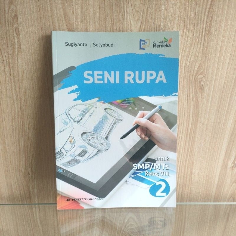 Jual Buku Seni Rupa SMP/Mts Erlangga kls 8 Kurikulum Merdeka (original dan baru) | Shopee Indonesia