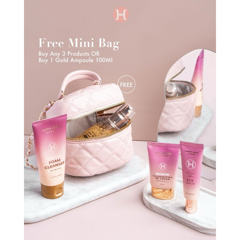 Jual Hanna Glow Serum 24K Gold Ampoule 100ml / Royal Moisture Essence / Baby Glow / Illuminating ...