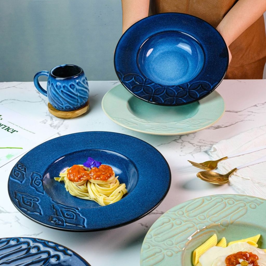 Jual Naruna Pasta Plate Keramik | Shopee Indonesia