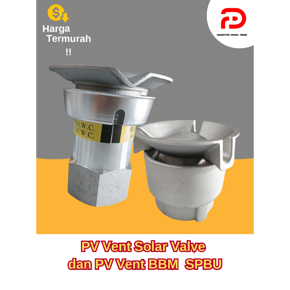 Jual PV Vent Solar Valve dan PV Vent BBM SPBU PERTAMINA PERTASHOP ...
