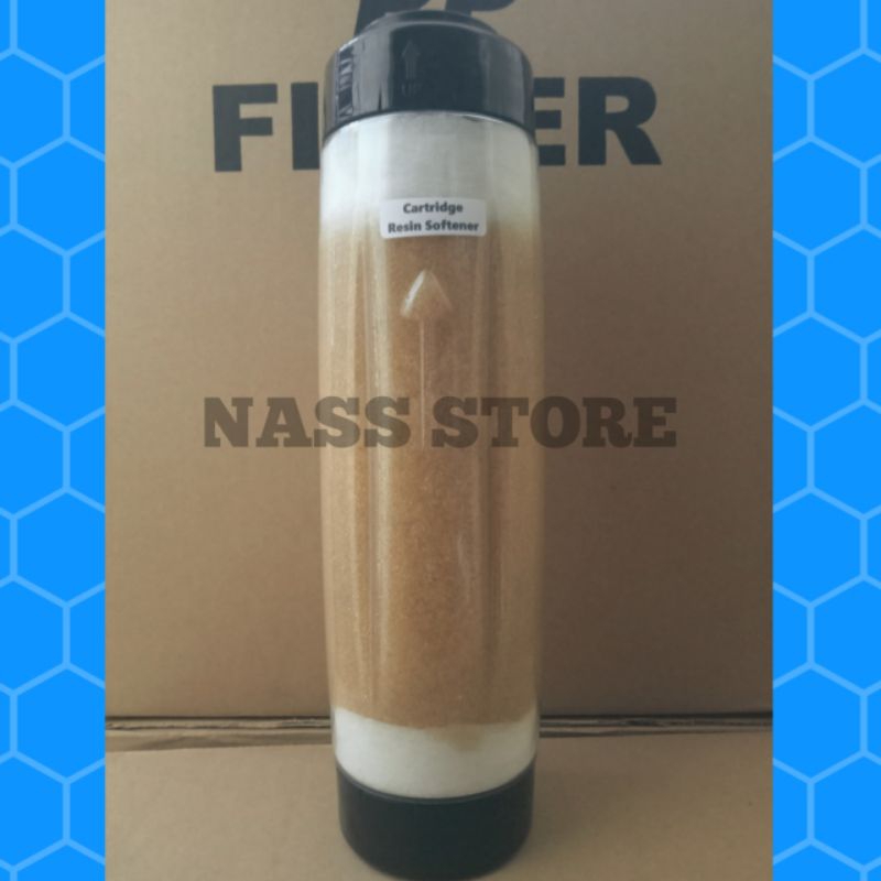 Jual Catridge Filter Air 10" Resin Cation Softener Purolite c100 ...