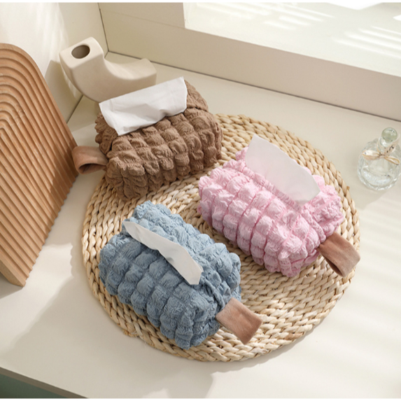 Jual Tissue cover korean Style cute puffy /Tempat Tissue Model Gantung ...