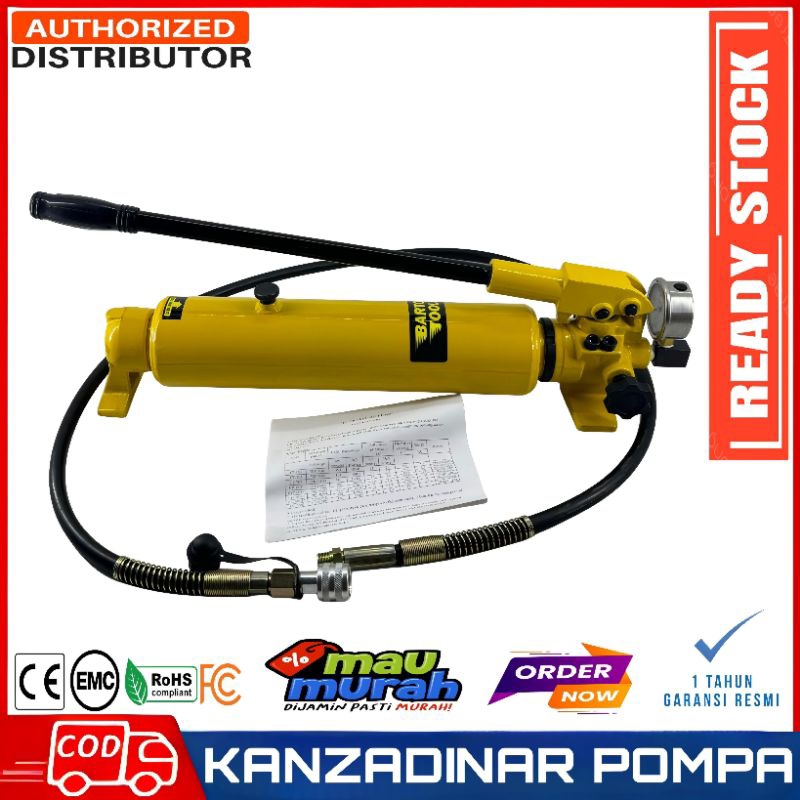 Jual Hydraulic Pump 2800ml Pressure Gauge CP-700A-2 Pompa Hidrolik 2.8L | Shopee Indonesia