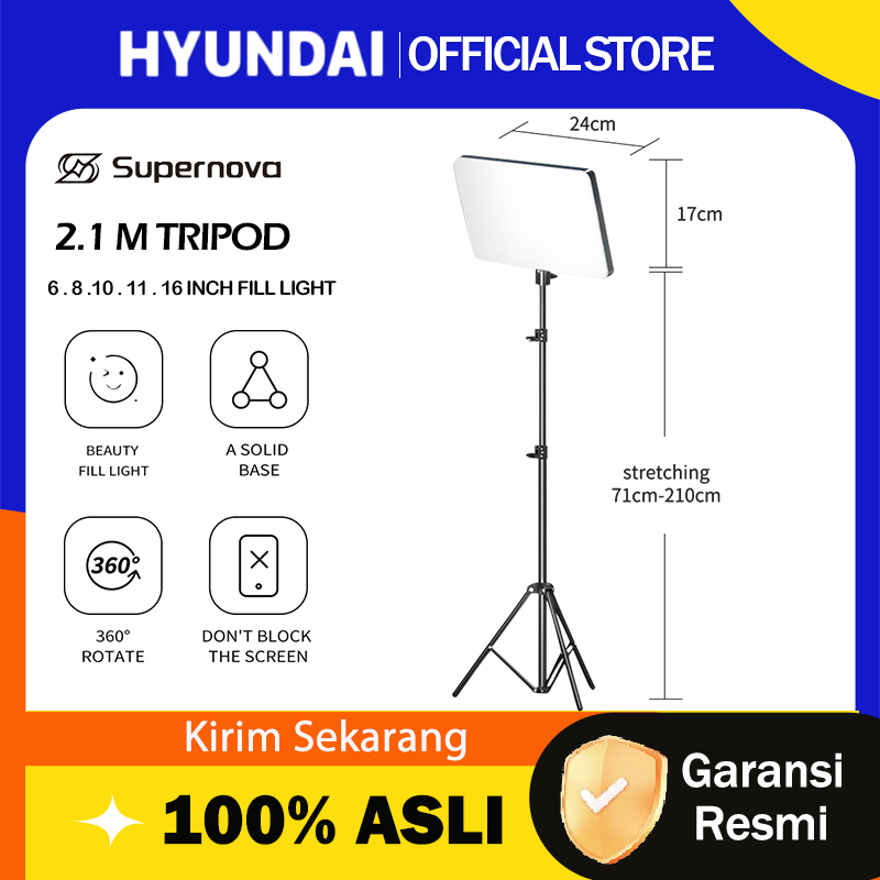Jual Hyundai X Supernova Lampu Foto Led Lampu Lighting Lampu Sorot Lighting Studio+Tripod Lampu ...
