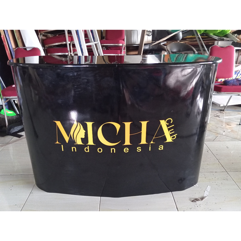 Jual Pop Up Table Premium Expanded Double Counter / Meja Event Portable ...
