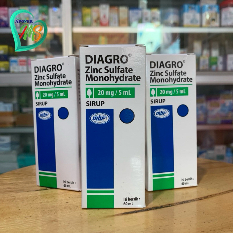 Jual Diagro Sirup | 60 Ml | Larutan Pencegah Dehidrasi saat Diare ...