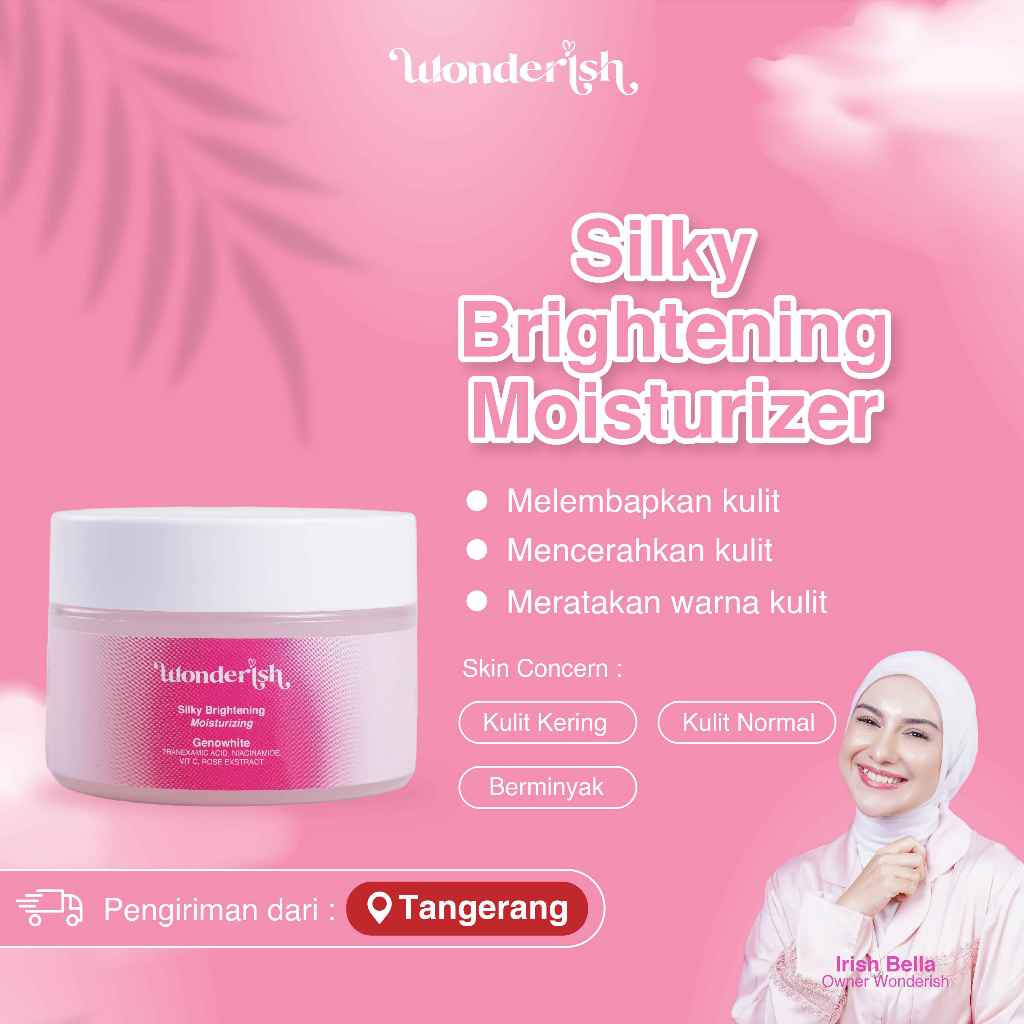 Jual Wonderish By Irish Bella Ekstrak Vitamin C Moisturizer Whitening ...