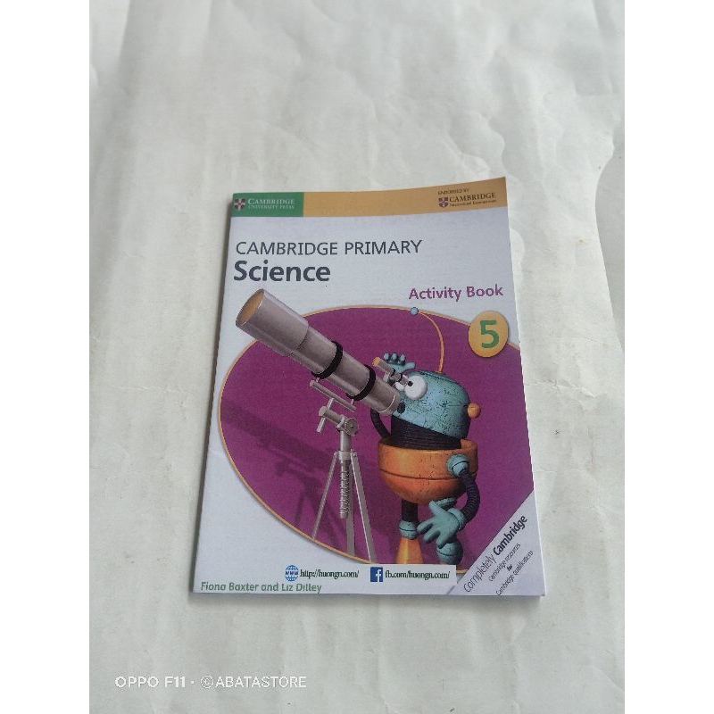 Jual BUKU CAMBRIDGE PRIMARY SCIENCE ACTIVITY BOOK 5 FIONA BAXTER ...