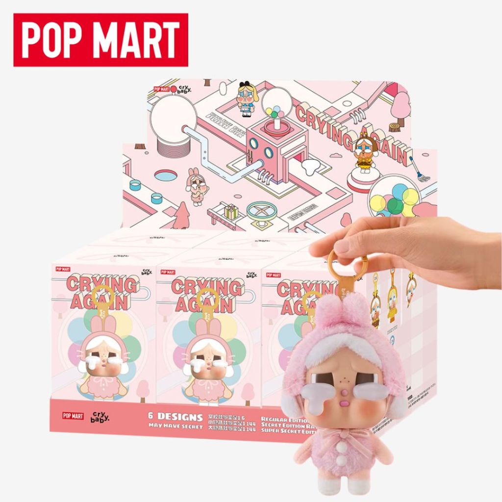 Jual [READY]Crybaby Blindbox Crying Again Series vinyl face plush bag ...