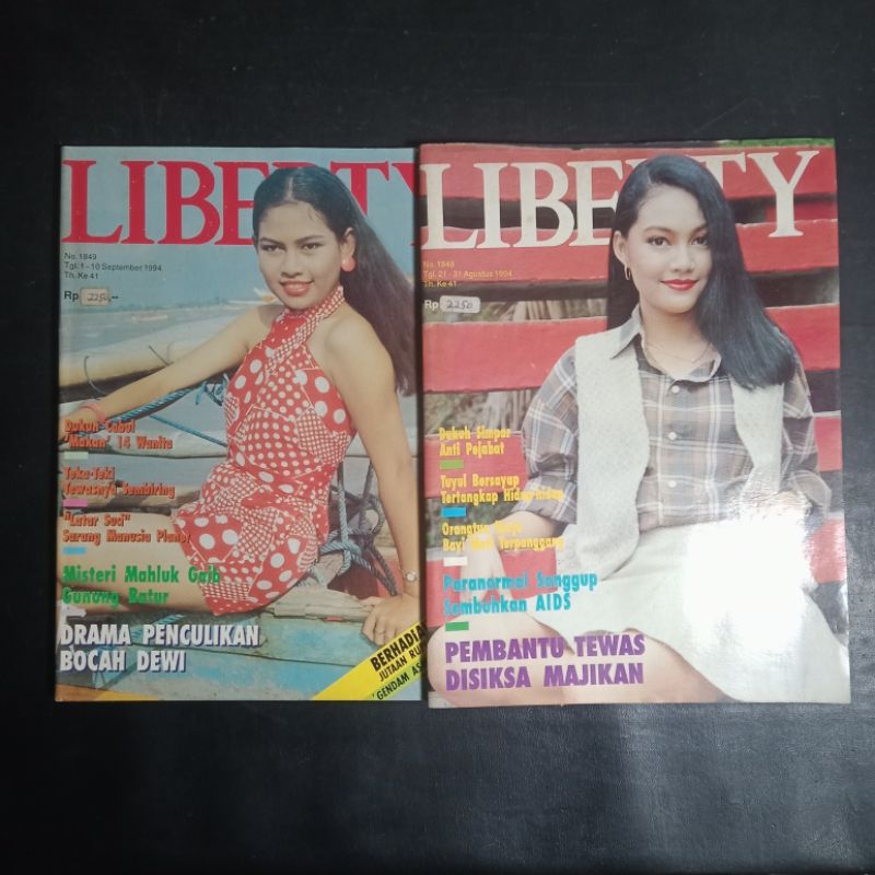 Jual Majalah Liberty Edisi Tahun 1994 (Majalah Jadul) | Shopee Indonesia