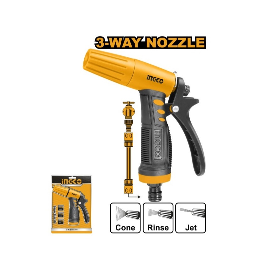 Jual Kepala Semprotan Taman INGCO HWSG032 Sprayer Nozzle Cuci Mobil ...
