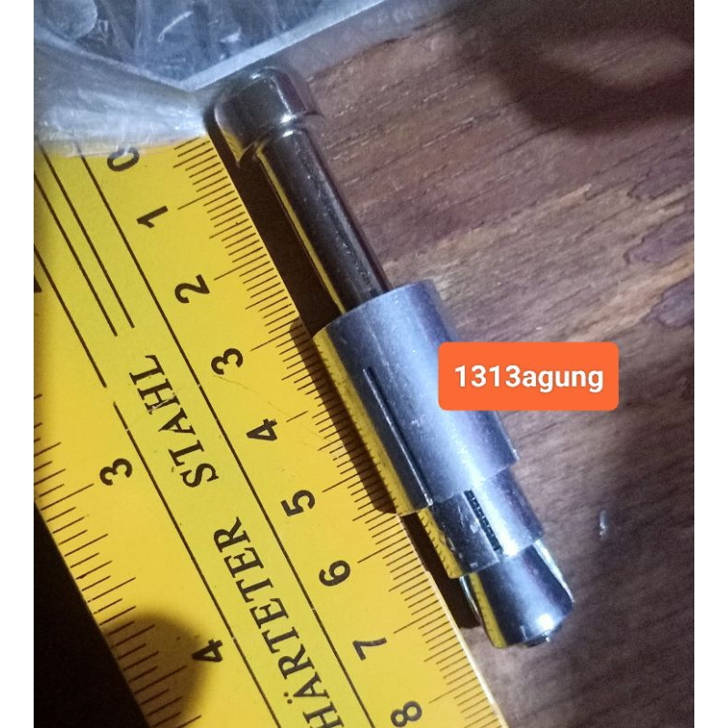 Jual Adaptor kancingan Jalu stang motor bar-end Universal Baud drat 12 ...