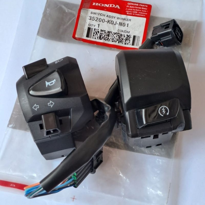 Jual SAKLAR HOLDER KANAN KIRI GENIO BEAT NEW SCOOPY NEW BEAT DELUXE ...