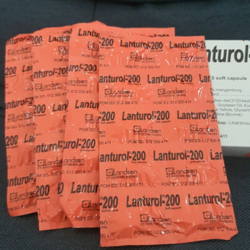 Jual lanturol 200 /strip | Shopee Indonesia