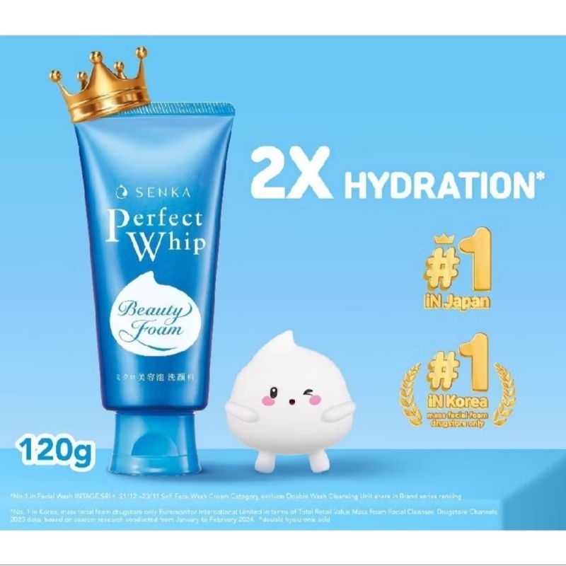 Jual Senka Perfect Whip Facial Foam 120 gram | Shopee Indonesia