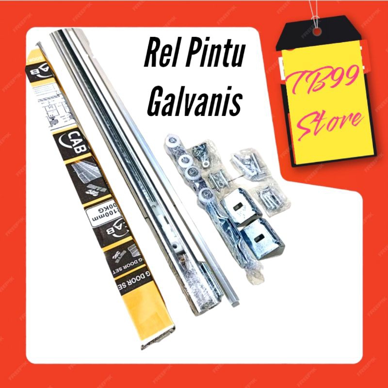 Jual Harga Per Karton Isi 12 Set Rel Pintu Sliding 180 cm Rel Pintu ...