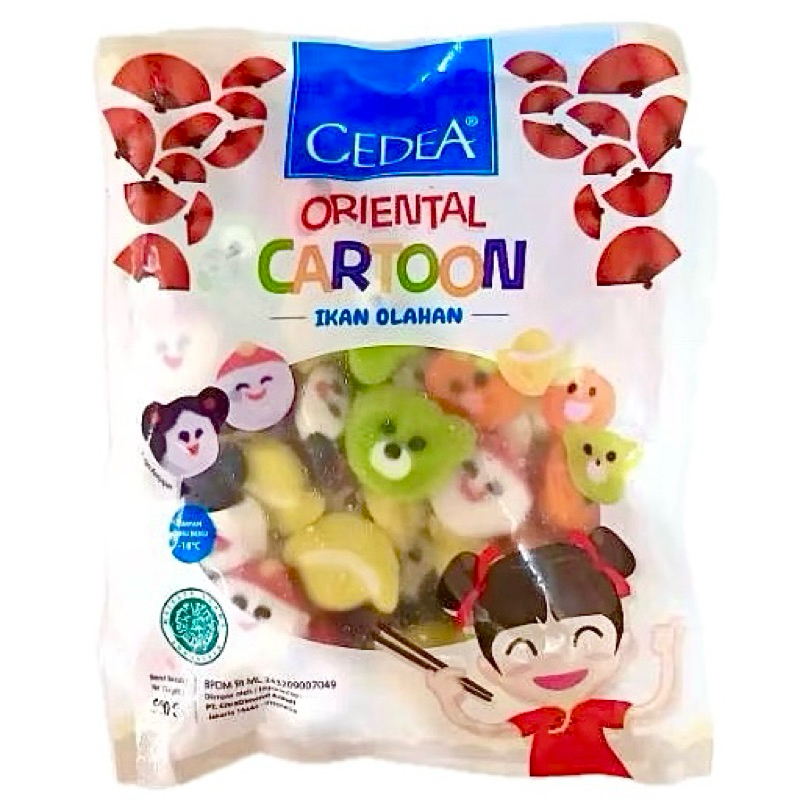 Jual Cedea Oriental Cartoon Ikan Olahan 500g | Shopee Indonesia