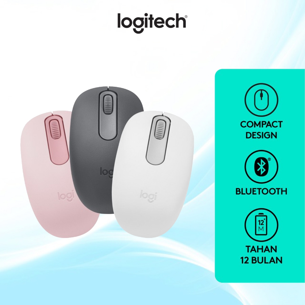 Jual Logitech M196 Mouse Wireless Bluetooth | Shopee Indonesia