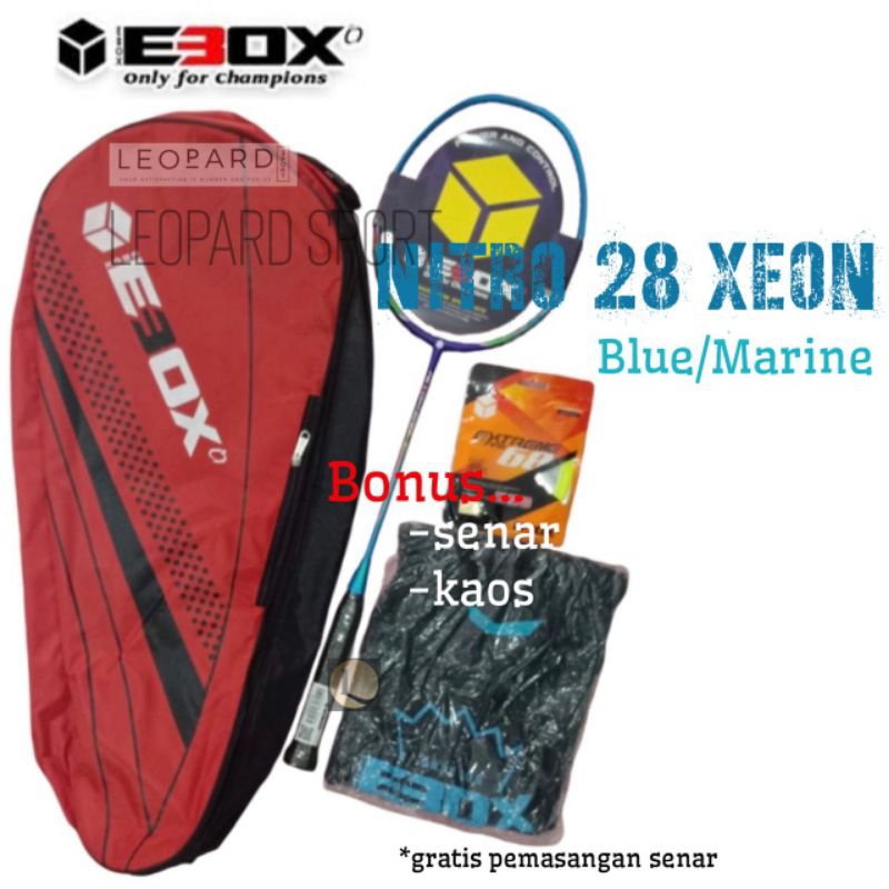 Jual Raket Badminton Ebox Nitro 28 Xeon / Raket Bulutangkis Ebox ...