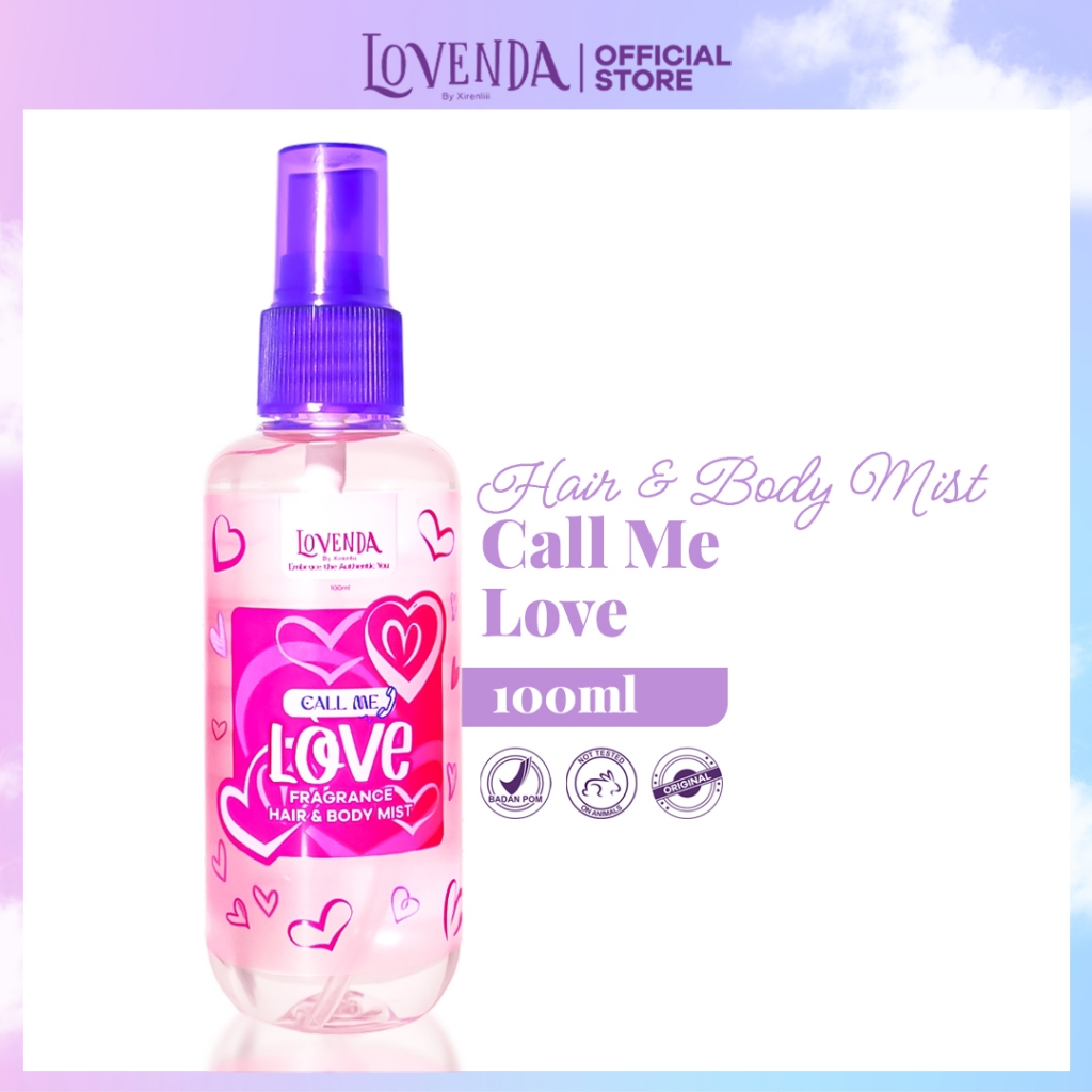 Jual Lovenda Hair & Body Mist Call Me Love - Fragrance Hair & Body Mist ...