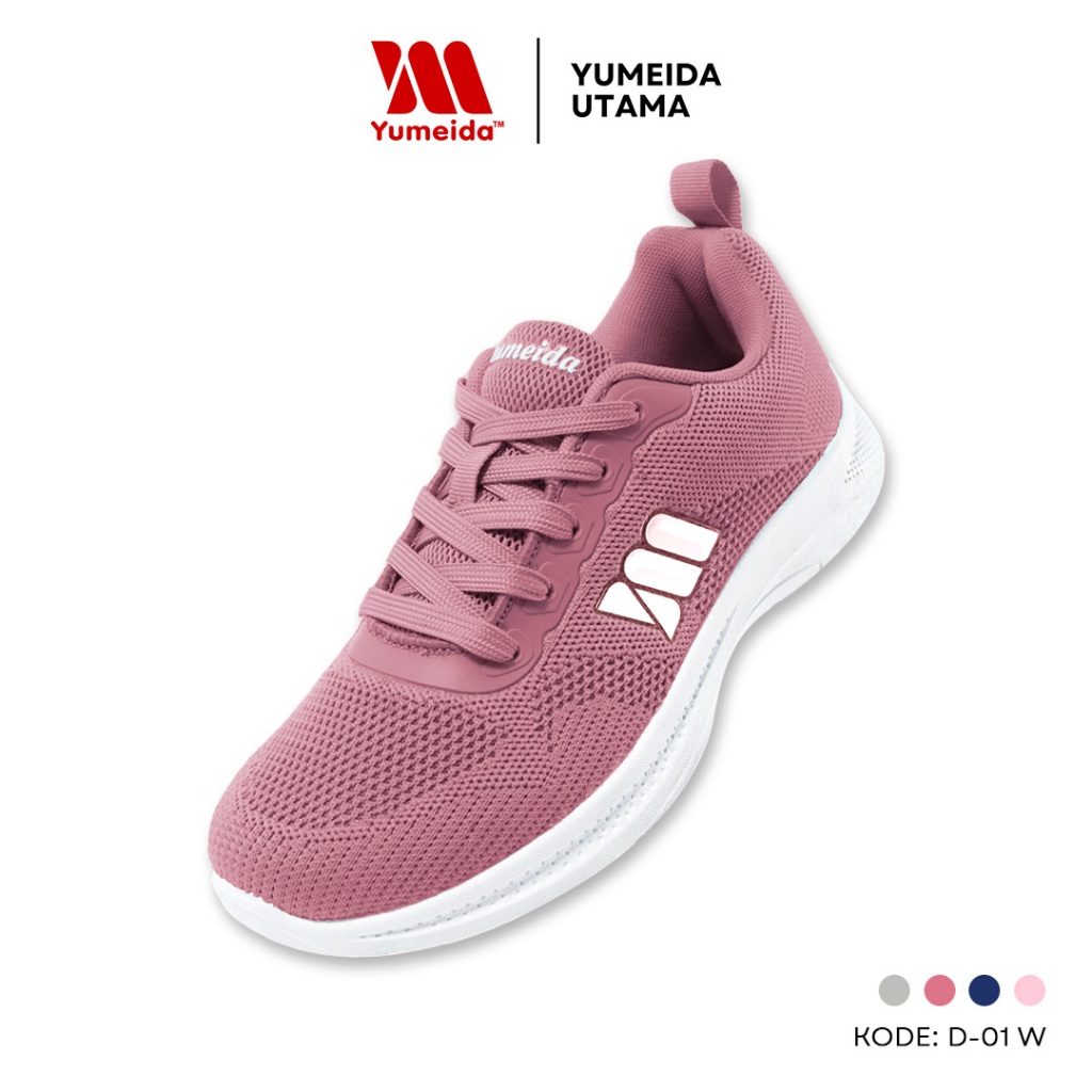 Jual Yumeida D-01 W - Sepatu Sneakers Wanita Pria Running Kets Shoes ...