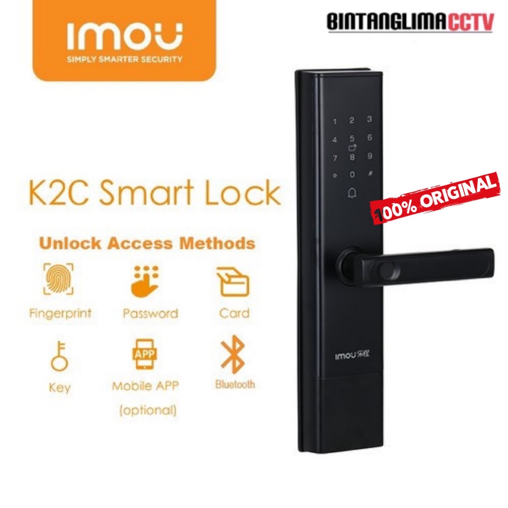 Jual Imou Smart Door Lock / Kunci Pintu Digital K2C | Shopee Indonesia