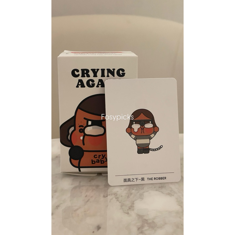 Jual CRYBABY CRYINGAGAIN THE ROBBER SELECTED ORIGINAL POPMART | Shopee ...