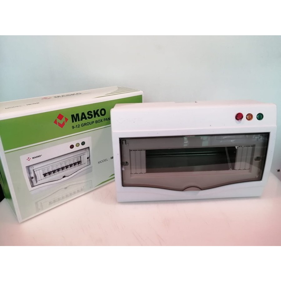Jual BOX MCB MASKO + LAMPU 9 - 12GRUP 9812L / INBOW OUTBOW IB OB / FUSE ...