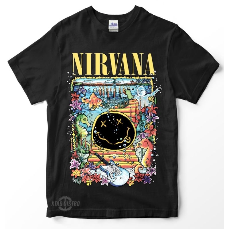 Jual Kaos NIRVANA Under water kaos tshirt band nirvana kurt cobain ... Jual Kaos NIRVANA Under water kaos tshirt band nirvana kurt cobain ...
