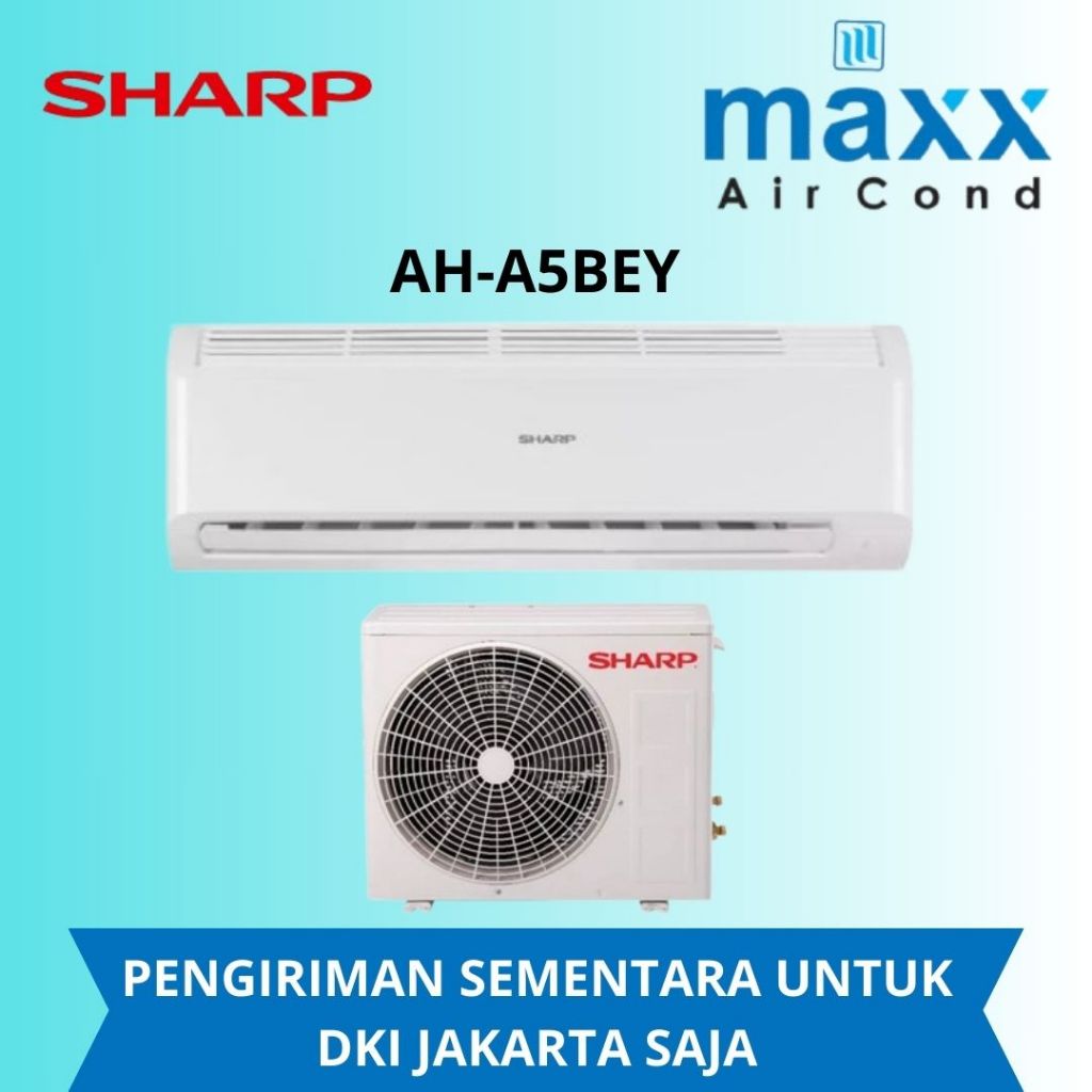 Jual AC SHARP 1/2 PK AH A5BEY Standard Basic BEY Series UNIT ONLY | Shopee Indonesia
