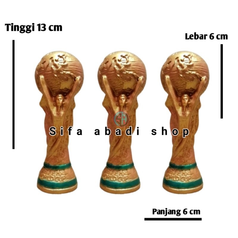 Jual Trophy Piala Dunia Unik Aesthetic Murah | Shopee Indonesia