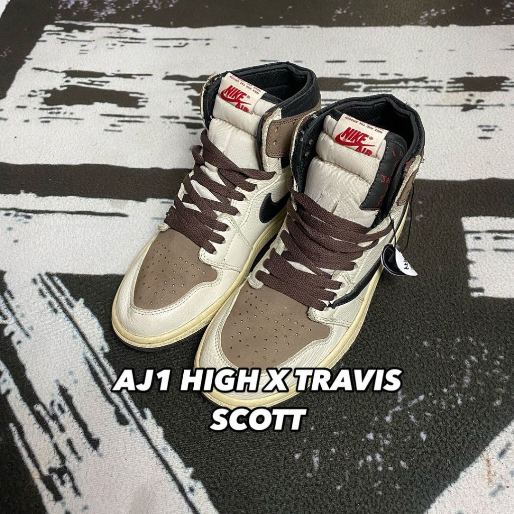 Jual NIKE AJ1 HIGH X TRAVIS SCOTT | Shopee Indonesia
