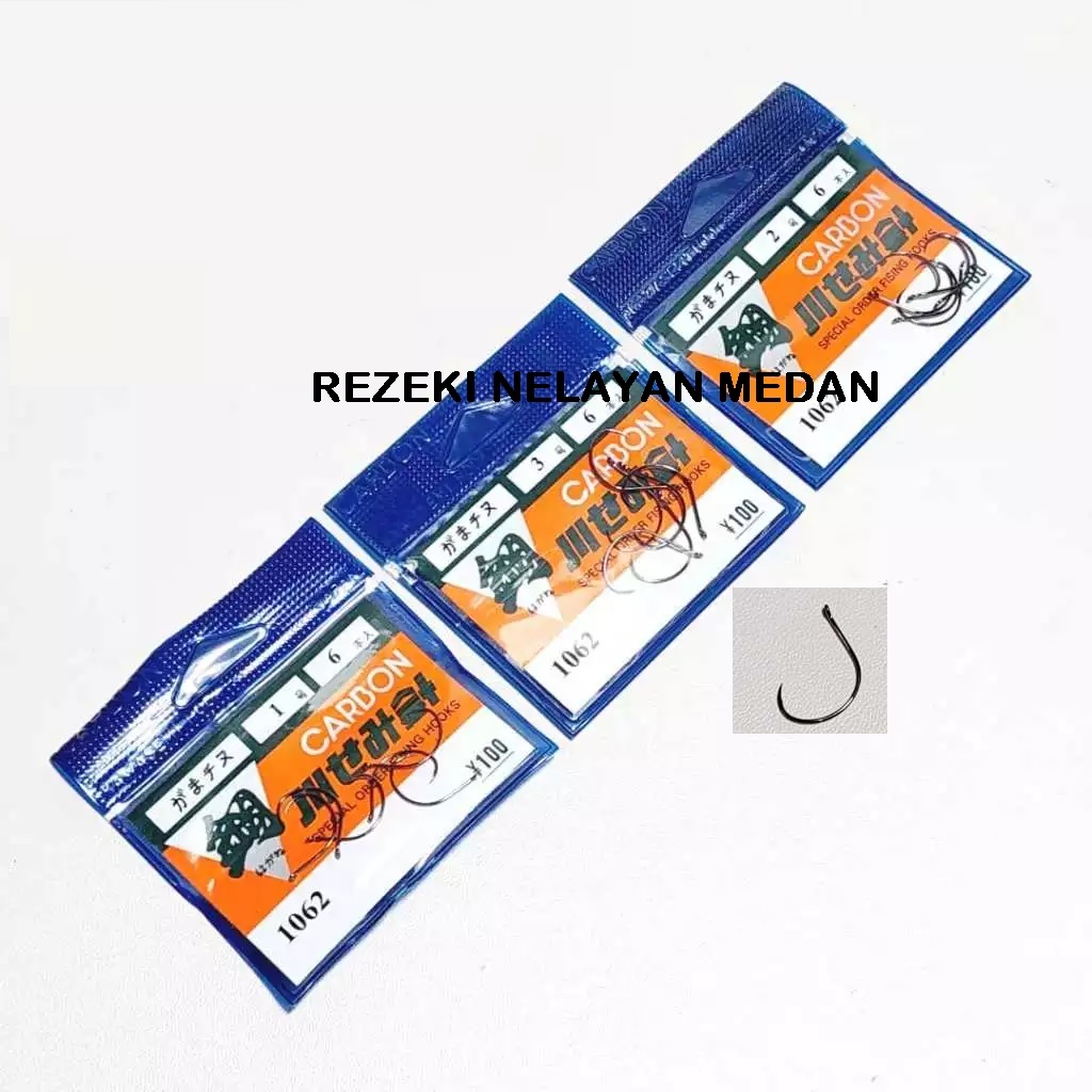 Jual Mata Kail / Hook CARBON 1062 | Mata Pancing Udang | Shopee Indonesia