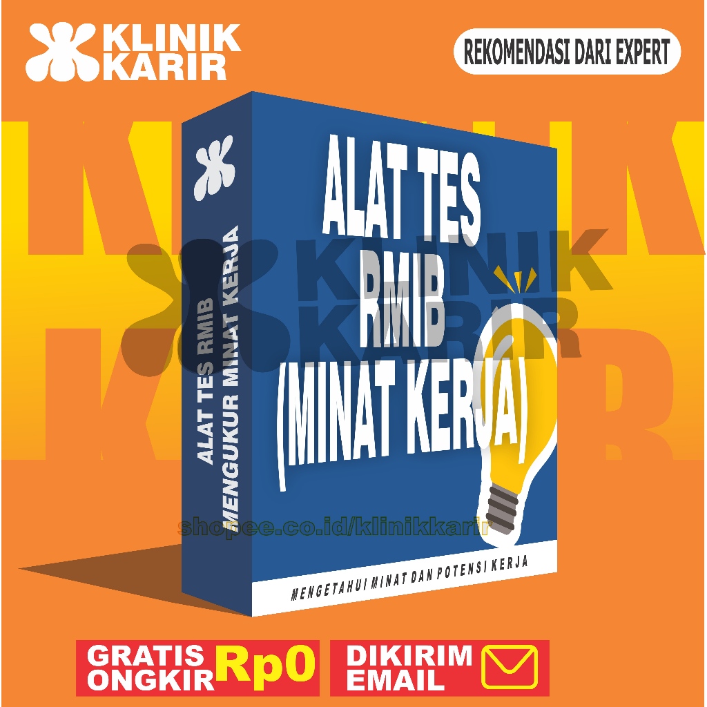Jual TOOLS PSIKOTES - Alat Tes RMIB - Minat dan Potensi Kerja | Shopee ...